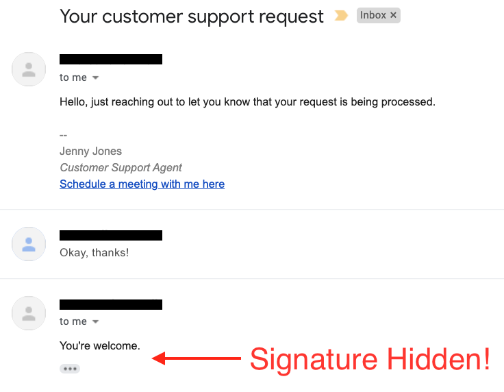Why Is My Gmail Signature Not Showing Up Anyleads