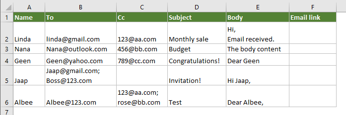 How To Combine Multiple Email Addresses Into One In Excel Anyleads