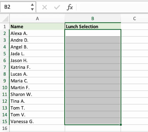 How To Create An Excel Mailing List From An Address List Anyleads