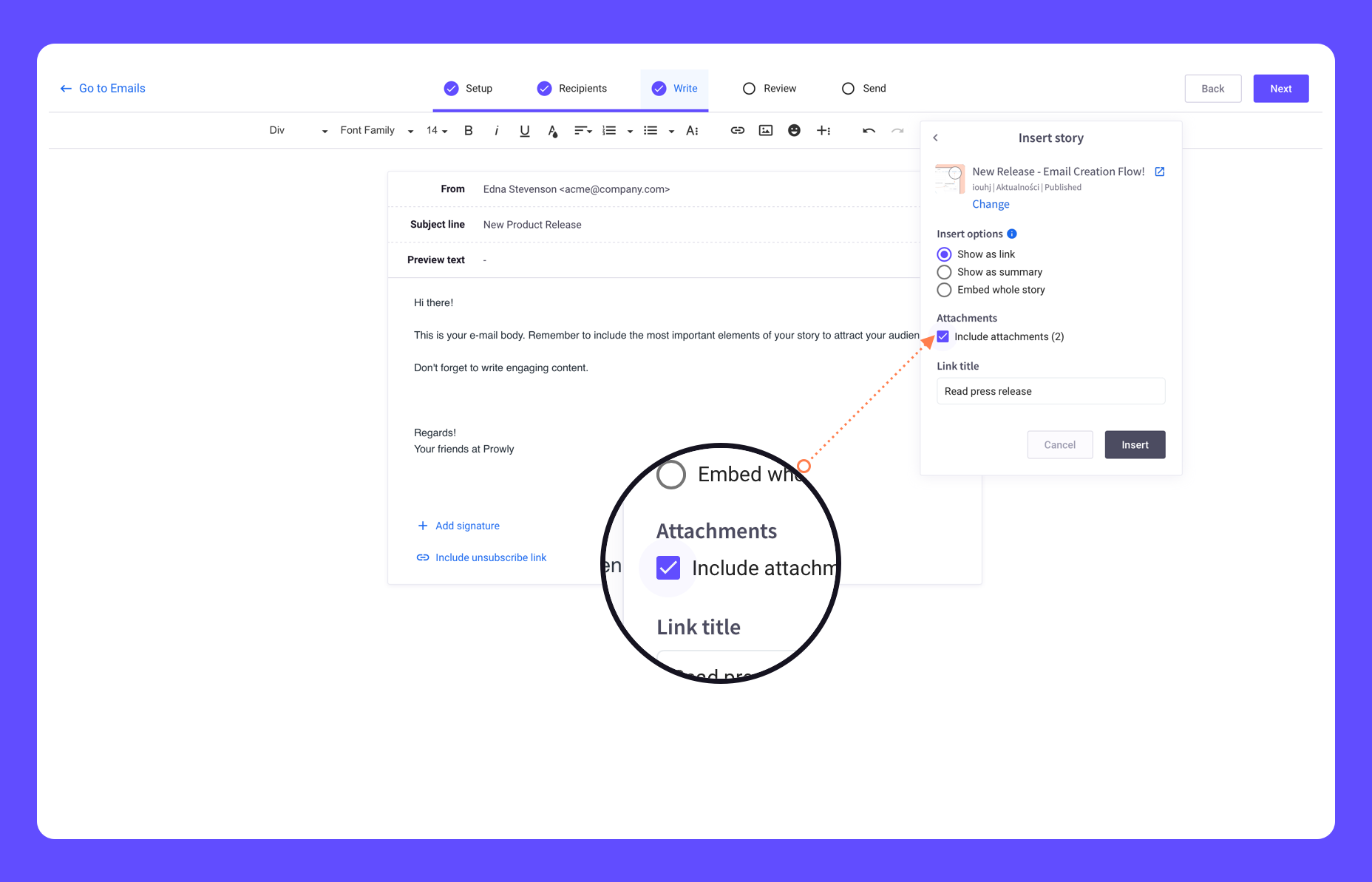 How Do I Write An Email To Include An Attachment Anyleads