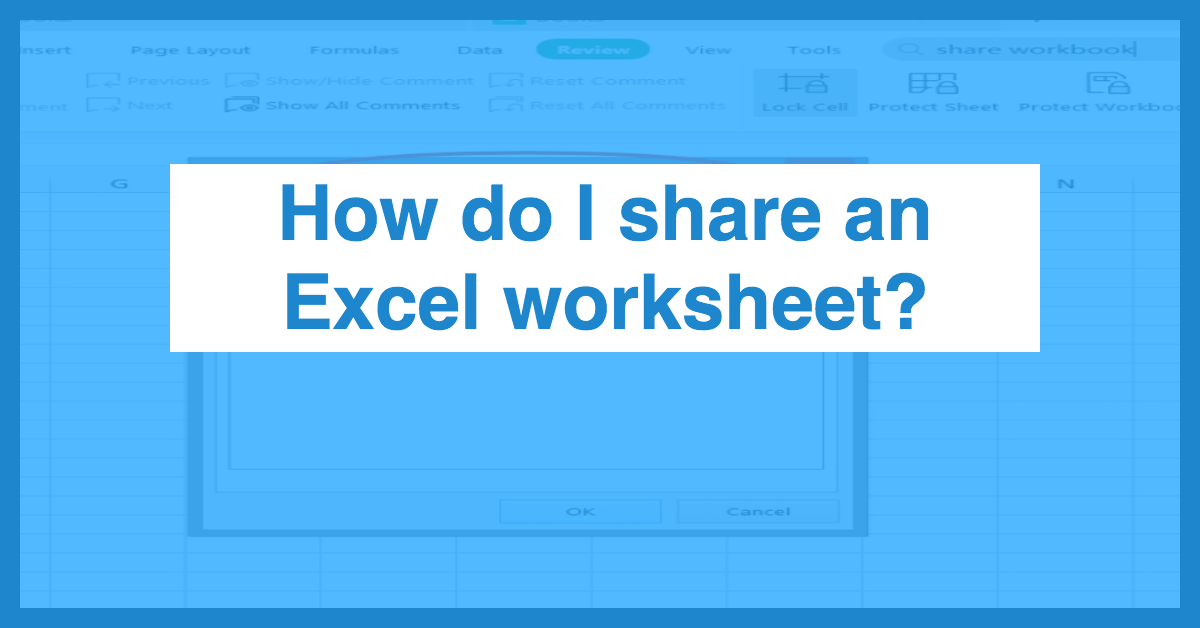 How To Share An Excel Worksheet For Multiple Users Anyleads
