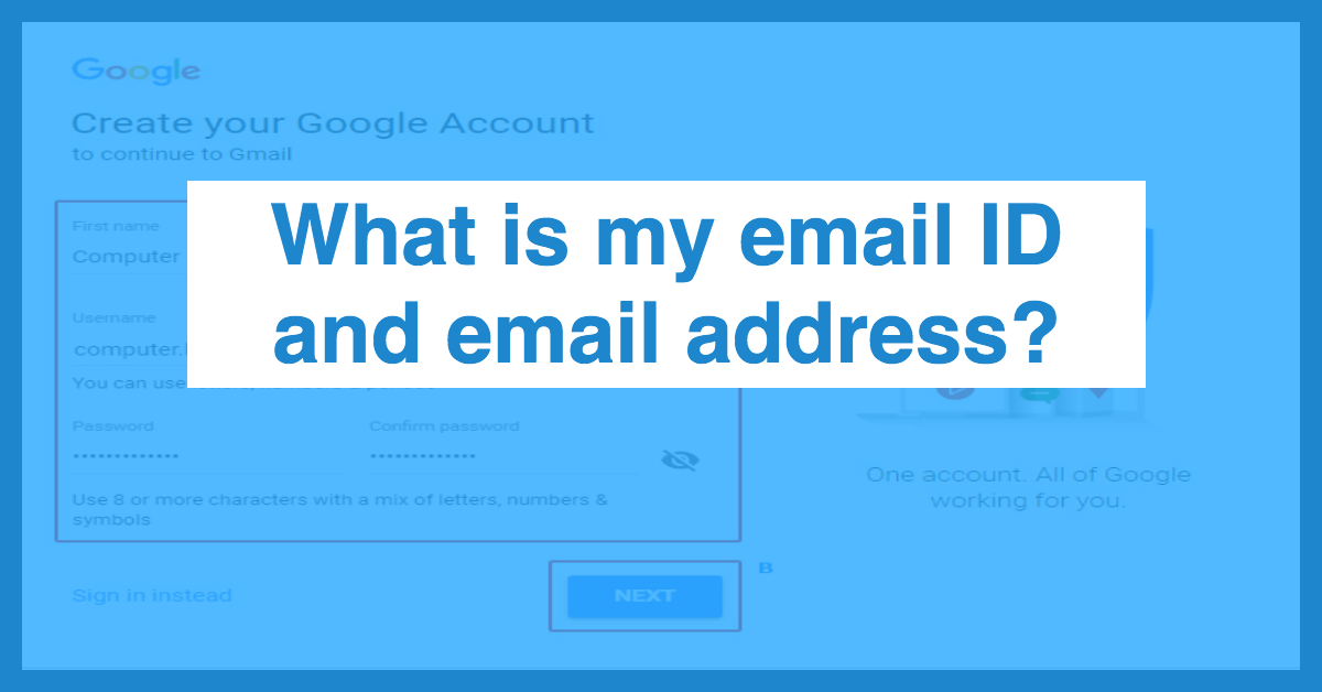 How To Find What Is My Email Address And Email ID Anyleads